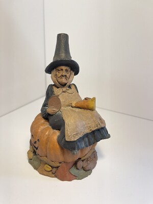 Tom Clark Cornelia Witch Figurine Sculpture 1988 Gnome Pumpkin ...