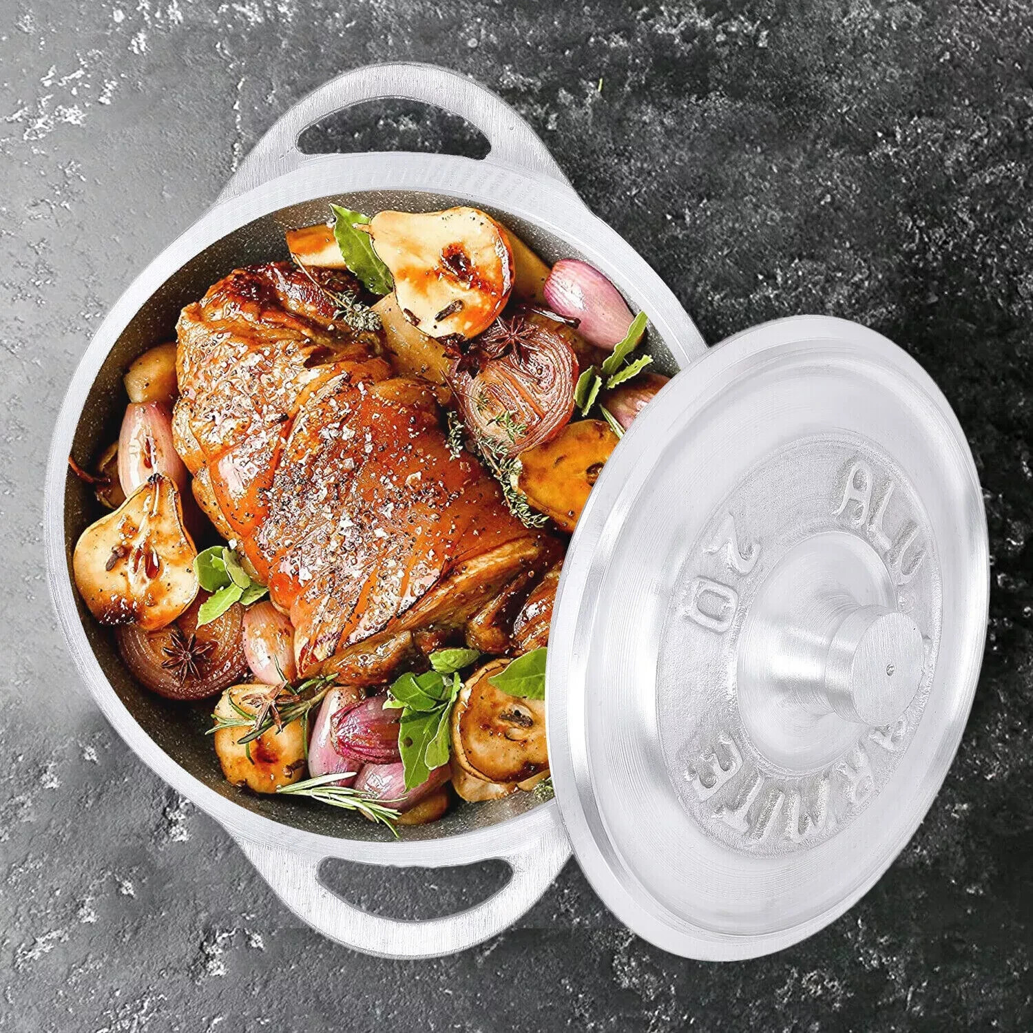 TSR Jamaican Caribbean Dutch Pots Casserole Oven Heavy Duty Dutchie ...