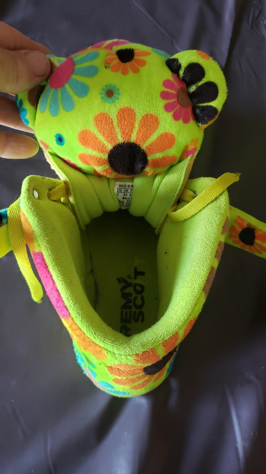 Adidas Originals Js Bear Jeremy Scott Flower Power G61076 US 9 | eBay