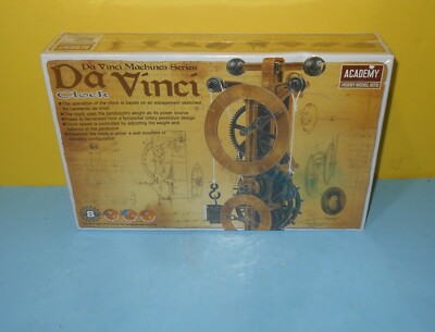 2014 Sealed New Da vinci clock by Academy Hobby Model Kit #18150 14+ | eBay