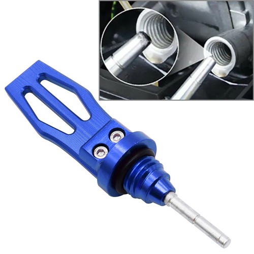 Motorcycle Engine Oil Dipstick Cap Plug CNC Crankcase Oil Level Gauge ...