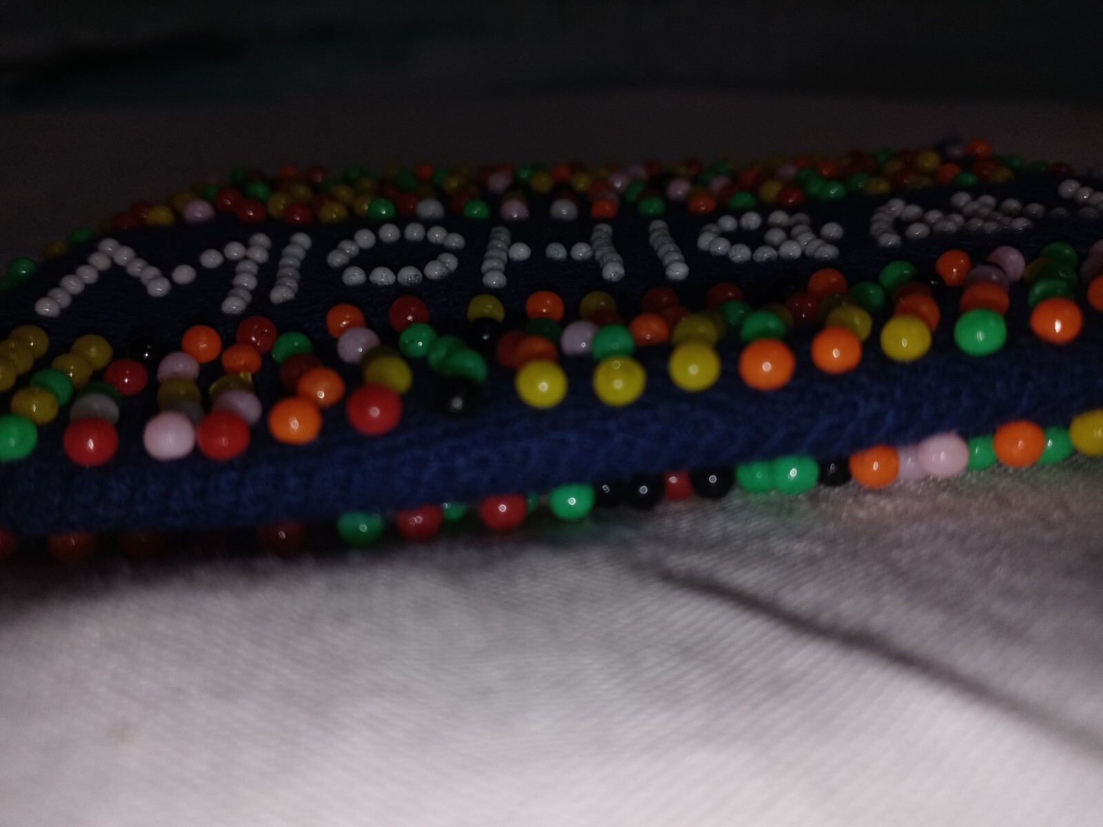 MICHIGAN NATIVE AMERICAN SEED BEAD COIN PURSE ZIPPER … - Gem