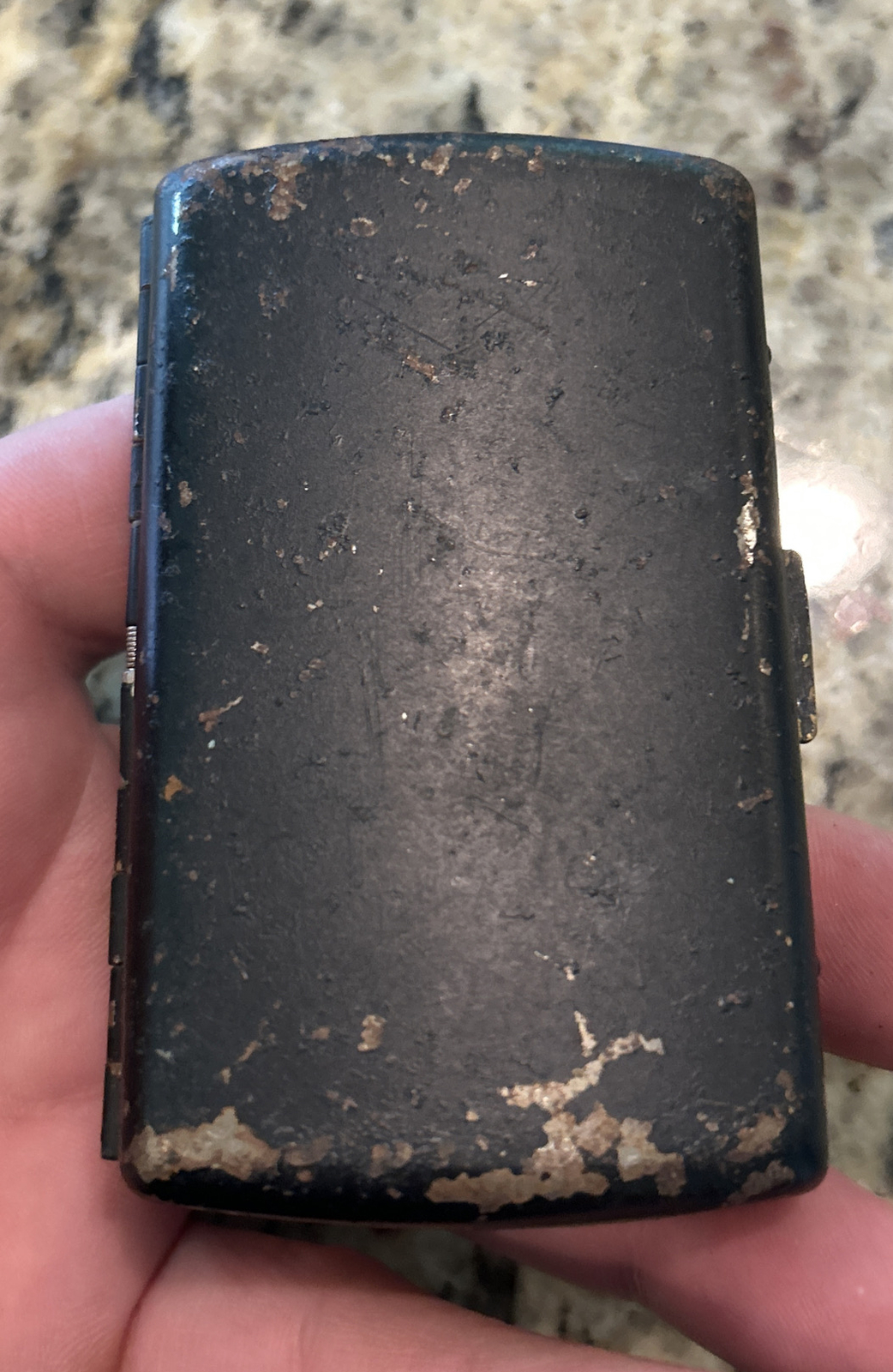 One Of a Kind Skull cigarette case & Lighter Hand Crafted Ruby Red Eyes ...