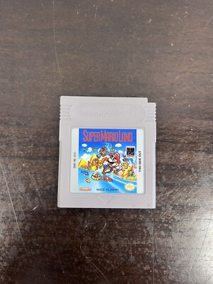 Super Mario Land (Nintendo Game Boy, 1989) Cartridge Only Authentic ...