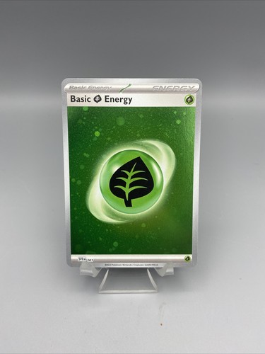 Basic Grass Energy - SV: Scarlet & Violet 151 - SVE EN 001 Holo Pokémon ...