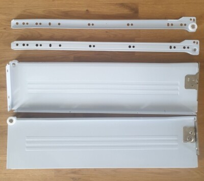 Kitchen Metal Drawer Box Sides on Roller Runners/or soft close close ...