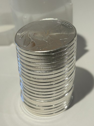 2014 1 oz Silver Buffalo Round Bullion Coins - Tube of 20 | eBay
