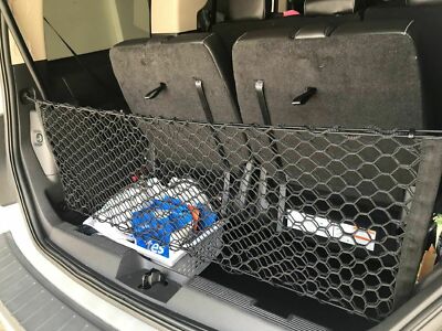 Rear Trunk Envelope Style Mesh Organizer Cargo Net for FORD FLEX 2009 ...