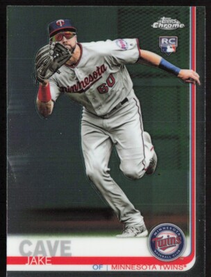 2019 Topps Chrome #161 Jake Cave Rookie Minnesota Twins | eBay