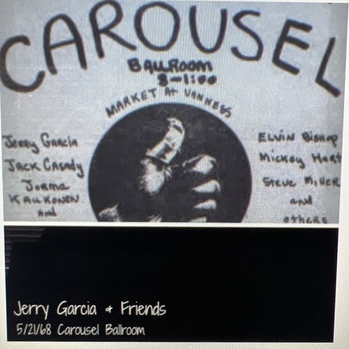 Jerry Garcia & Friends 5/21/1968 Carousel Ballroom SBD 2CD | eBay