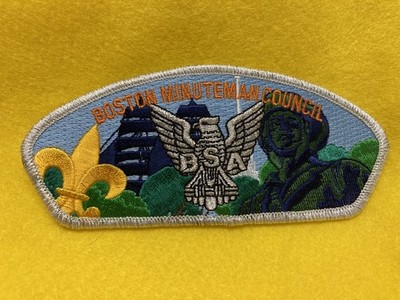 (jab-41) Boy Scouts - silver mylar trim - Boston-Minuteman Council ...
