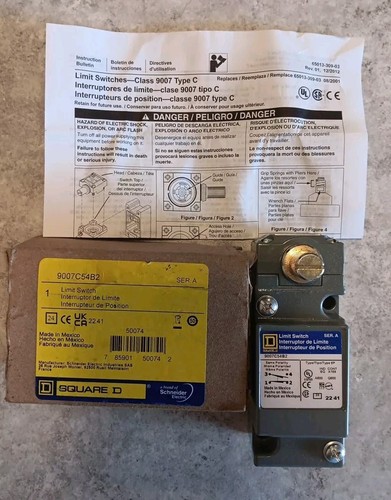Square D 9007 C54B2 Turret Head 9007C54B2 Limit Switch Series A NIB | eBay