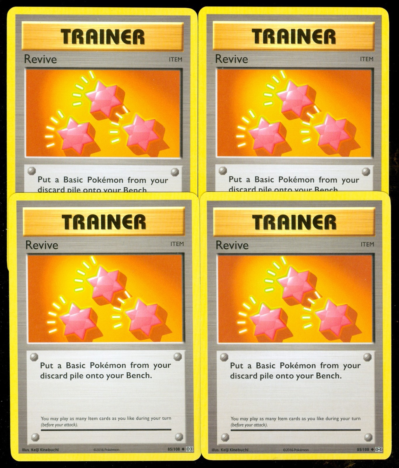 Pokemon REVIVE 85/108 - XY Evolutions - - MINT 4X | eBay