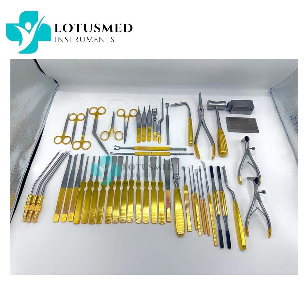Rhinoplasty Instruments SET of 50 PCS Full Gold Plated | eBay