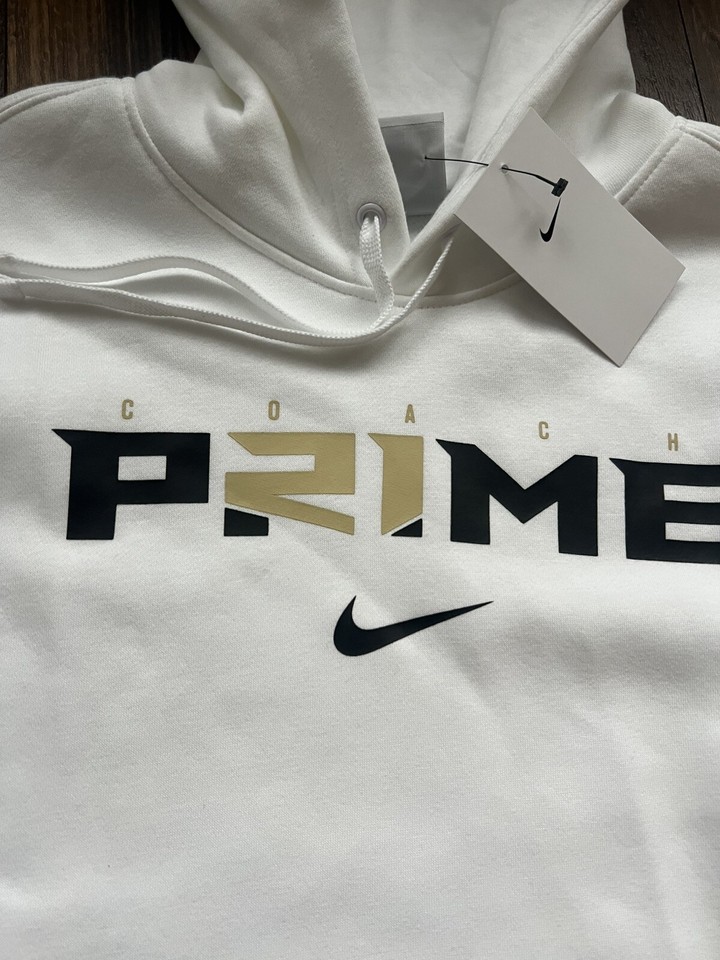 Colorado Buffaloes Buffs CU Nike Prime Hoodie Sweatshirt Men's Deion ...