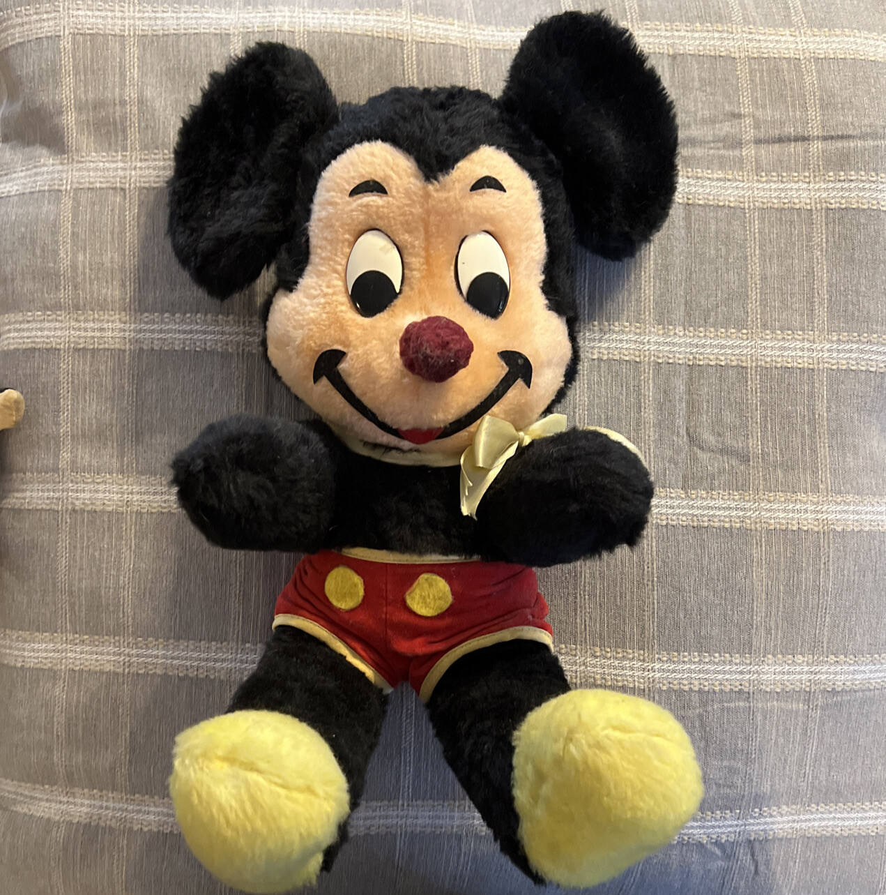 Vintage Walt Disney Mickey Mouse Plush | eBay