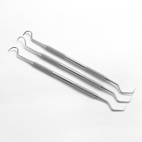 3Pcs Stainless Steel Dentist Pick Dental Scraper Dental Scraper Tool | eBay