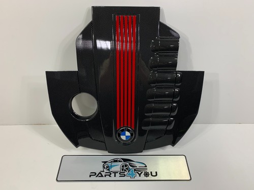 BMW M57 Engine Cover E70 E71 X5 X6 Series Carbon 11147798374 7798374 ...