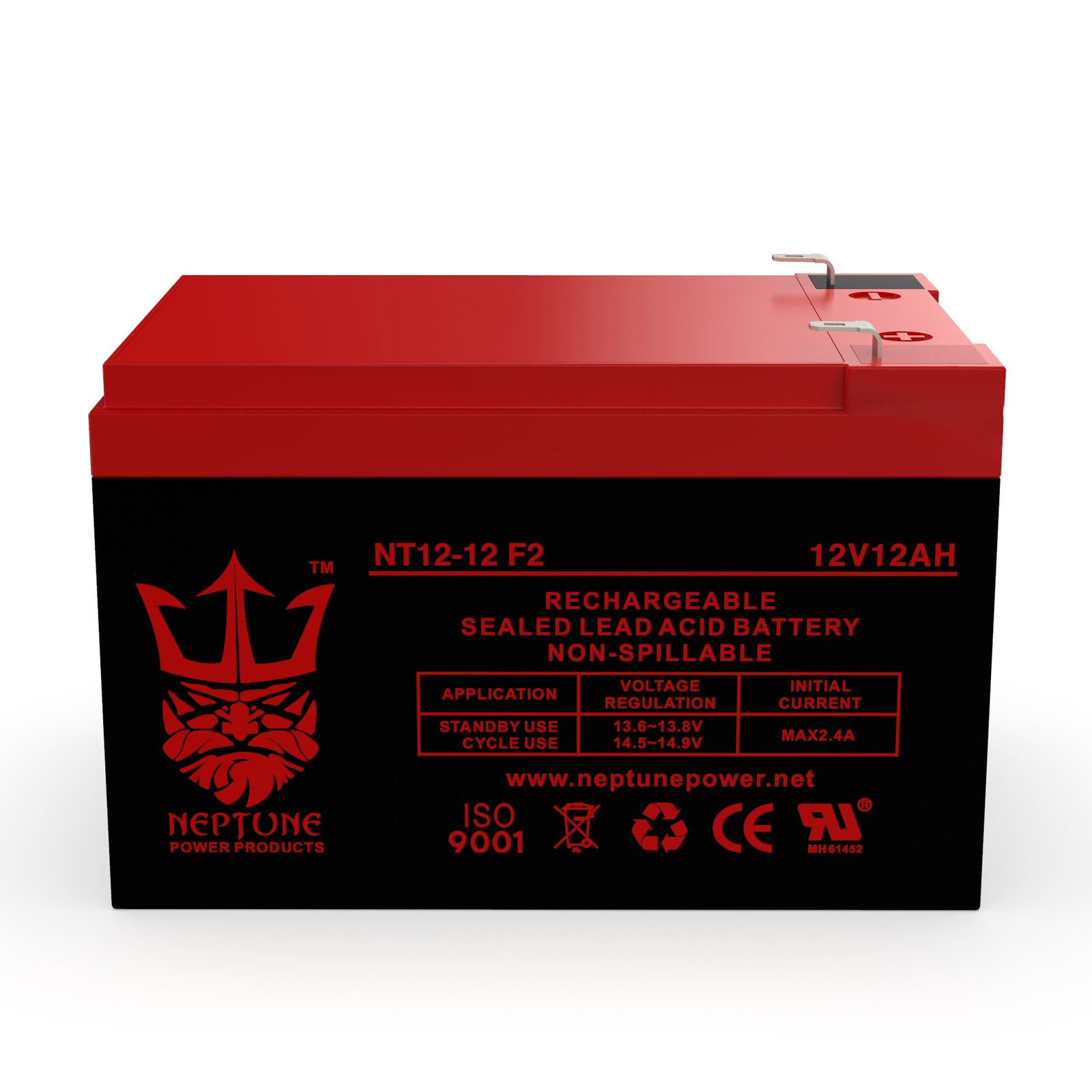 ActiveCare Spitfire 1310 12V 12Ah Mobility Scooters Battery by Neptune ...