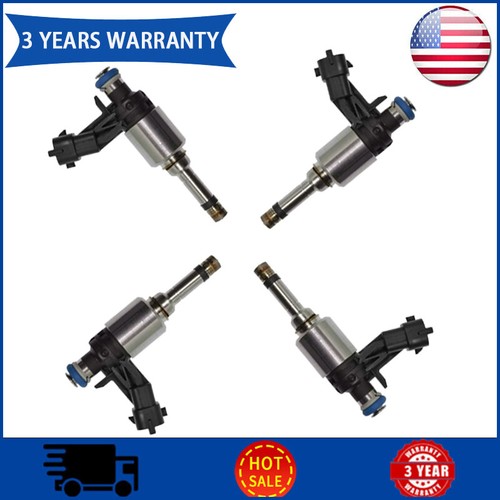 4Pcs Fuel Injector FJ1146 For 2012-2017 Hyundai Accent Veloster Kia Rio ...