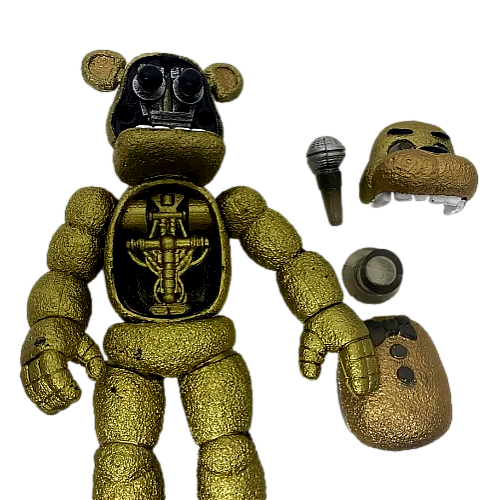 mexican ANIMATRONIC GOLDEN FREDDY FAZBEAR figure 8" FNAF five nights at ...