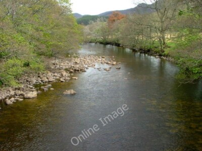 Photo 6x4 River Meig Milton/NH3055 Looking downstream from Dalbreac ...
