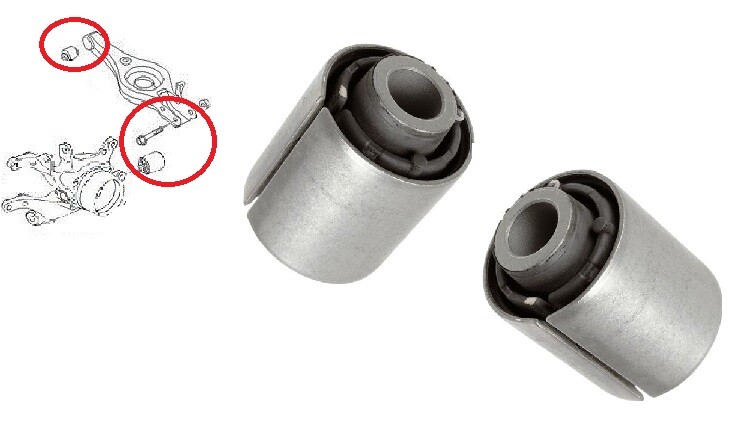 Rear Control Trailing Arm Wheel Hub Knuckle Bushes Bushings for Hyundai ...