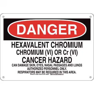 BRADY 126255 Danger Sign, 10 in H, 14 in W, Rectangle, English, 126255 ...