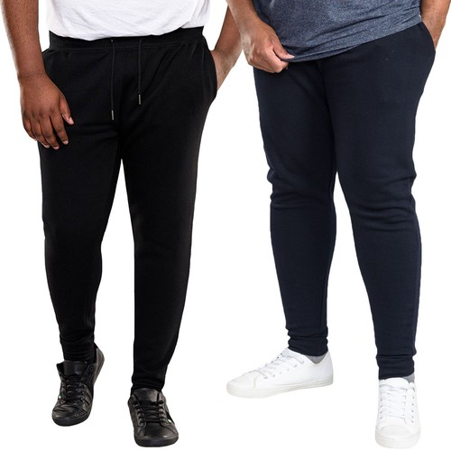 Duke Mens Big Tall King Size Brandon Cuffed Joggers Jogging Bottoms | eBay