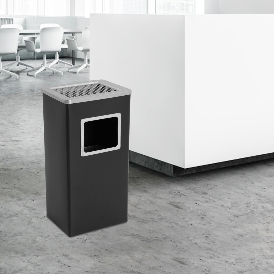 Trash Can Freestanding Bedroom Garbage Can Indoor Outdoor Trash Can ...