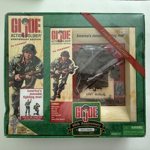 GI JOE ACTION FIGURE 40TH ANNIVERSARY 1ST IN A SERIES | eBay