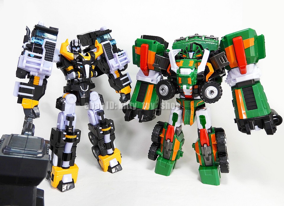 TOBOT V Galaxy Detectives Full Size Big Trail Big Beast Figure Combiner ...