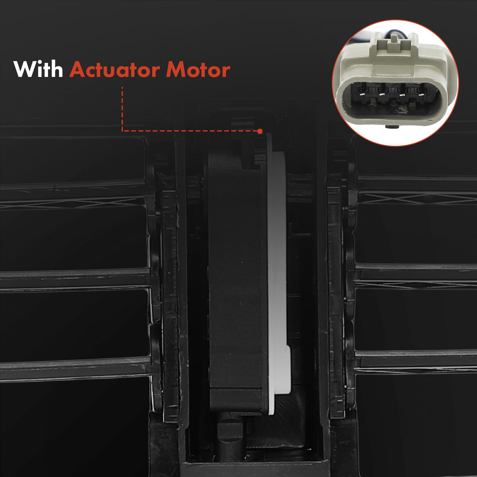 Active Grille Shutter w/ Motor Assembly for Buick Envision 2016-2020 w ...