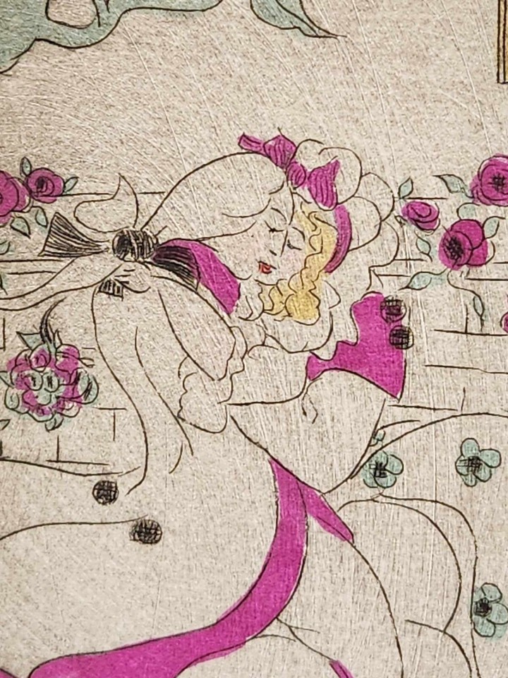 Original Illustration Etching Hand Colored Clara Tice Tales of La ...