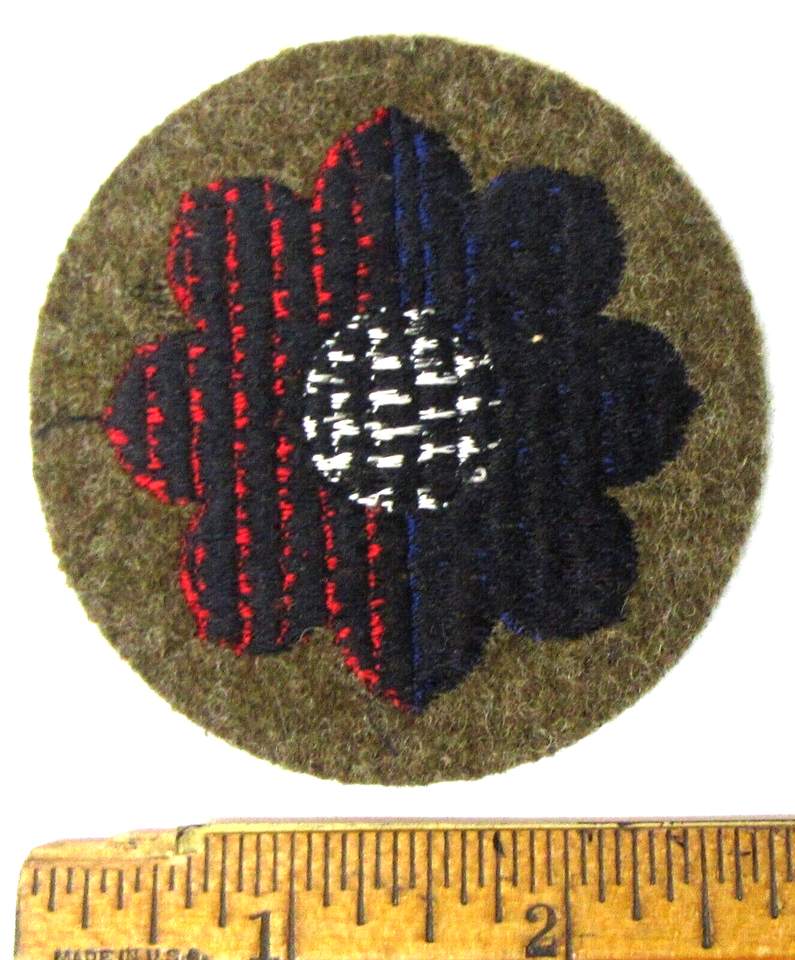 wool early WWII US ARMY 9th INFANTRY DIV. embroidered uniform Patch hi ...