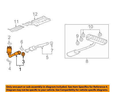 GM OEM 15-17 Equinox Exhaust System Exhaust Components-Converter Pipe ...