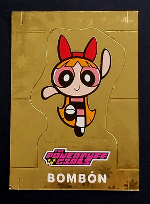 2004 CARD THE POWERPUFF GIRLS #E1 BLOSSOM PERU Buildable Cartoon ...