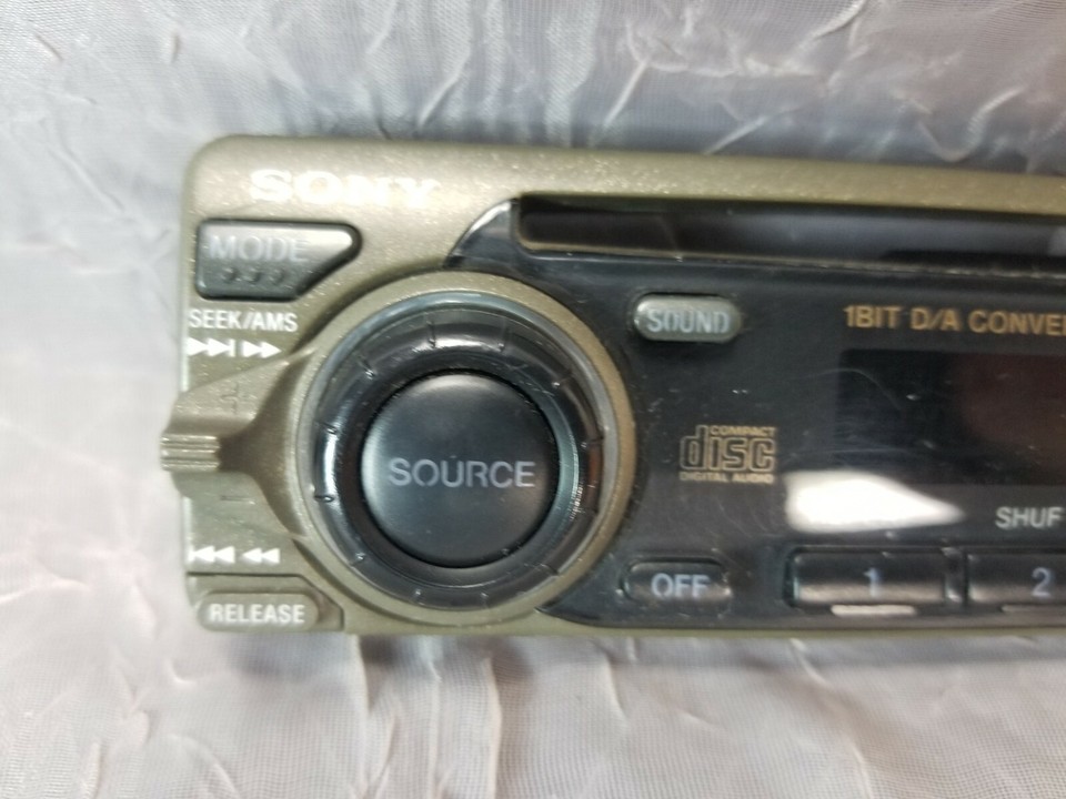 Sony CDX-4180 Detatchable Car Stereo Face Plate Only UNTESTED | eBay