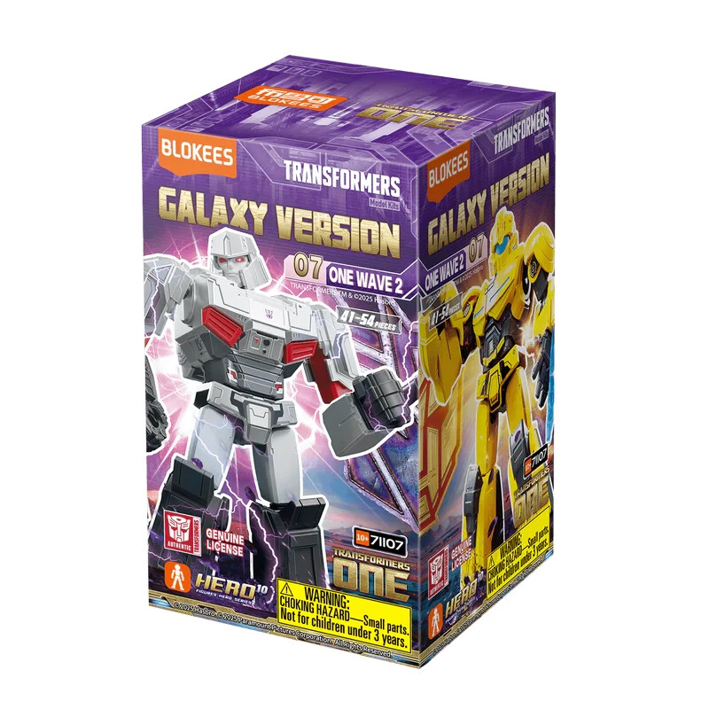 Blokees Transformers Galaxy Version 7 TF ONE II Shockwave Model Kit ...
