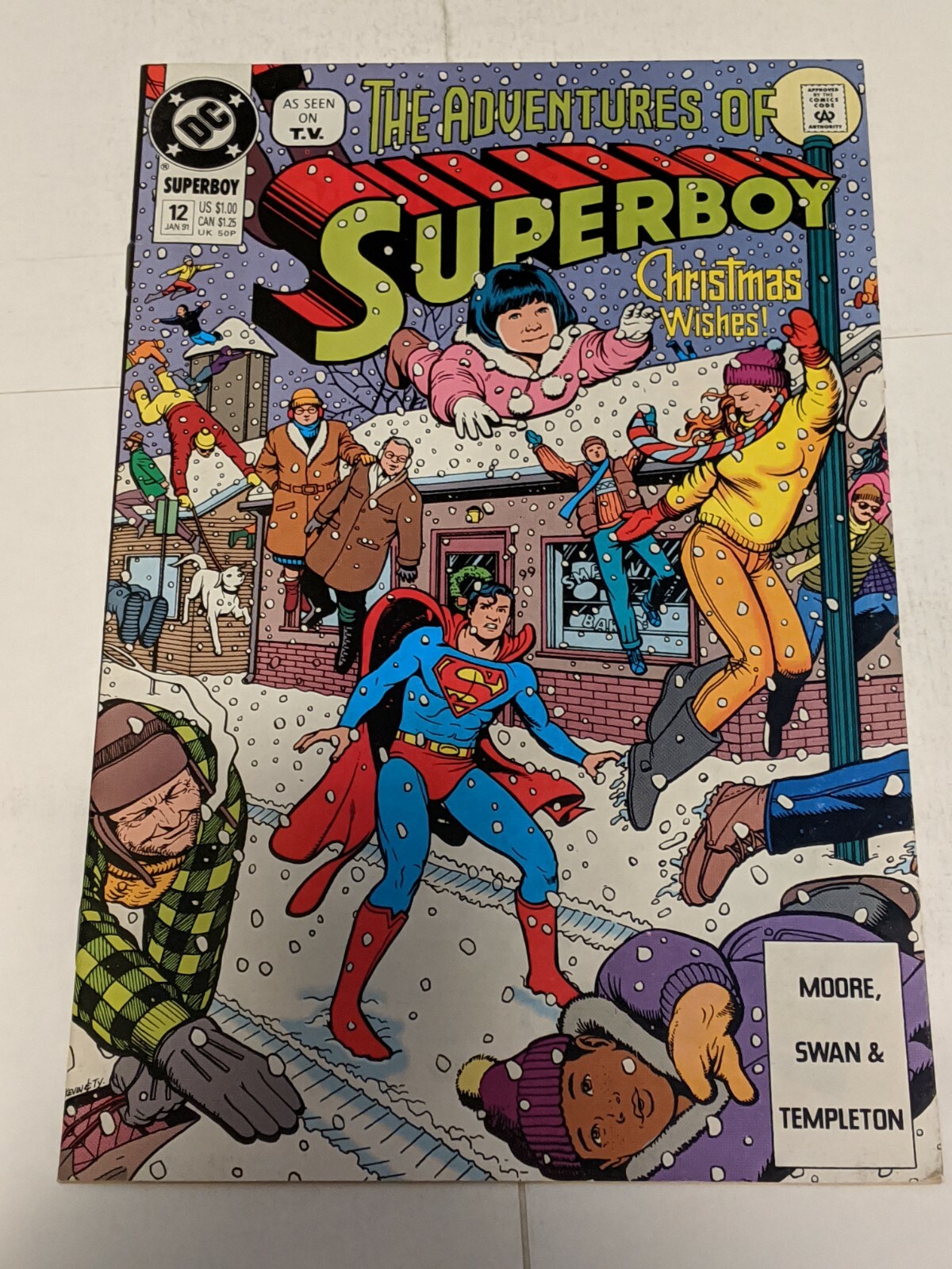 Superboy The Comic Book #3 April 1990 DC Comics Moore Mooney Templeton ...