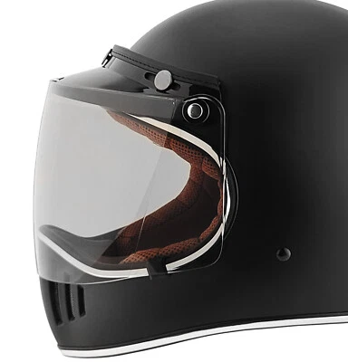 Full Face GDM Rebel Retro Vintage Motorcycle Helmet DOT