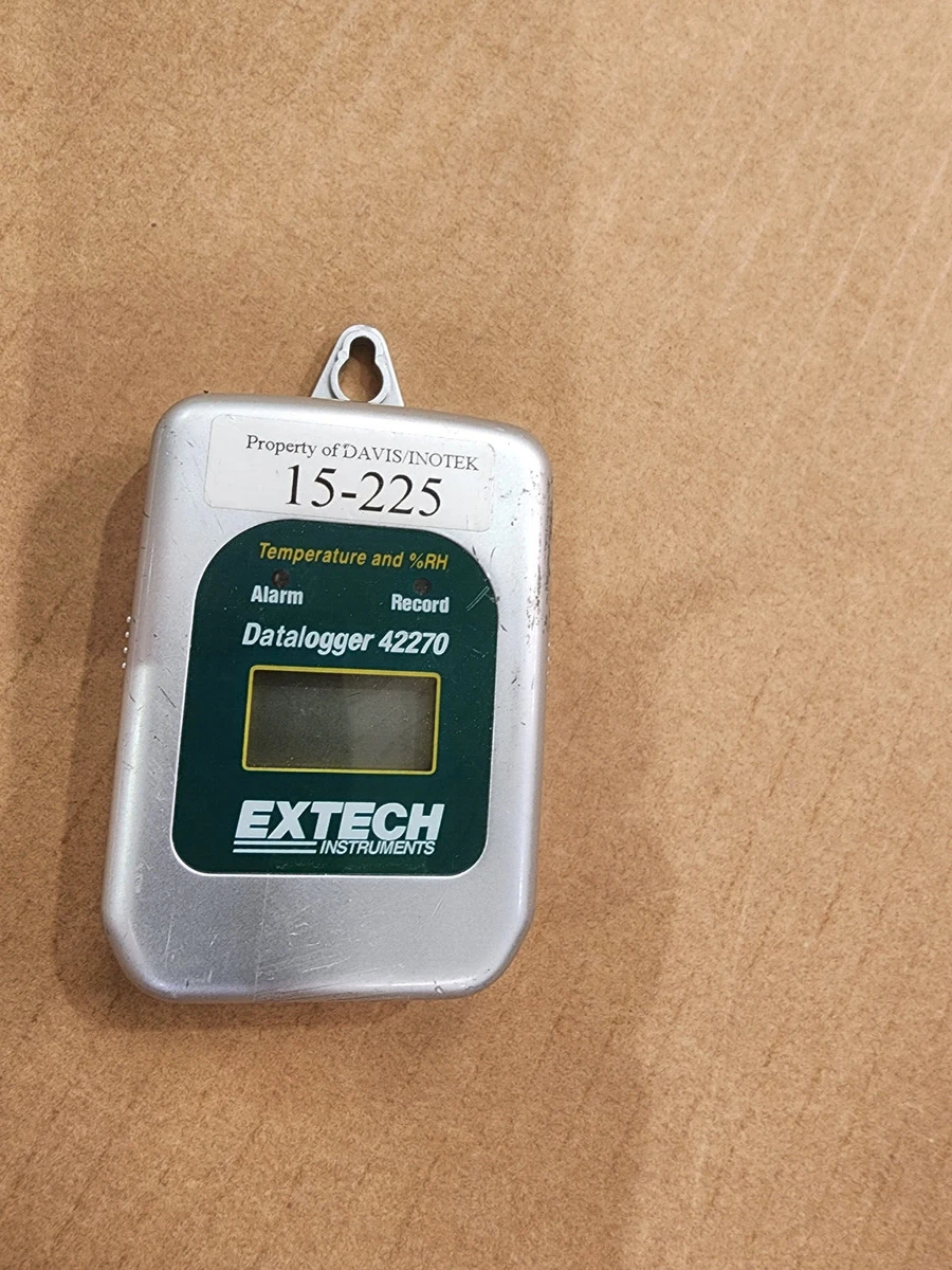 Extech 42270 Temperature And Humidity Datalogger With PC, 43% OFF