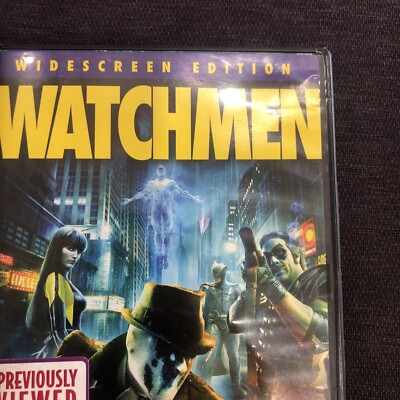 Watchmen (DVD, 2009) 883929086115| eBay