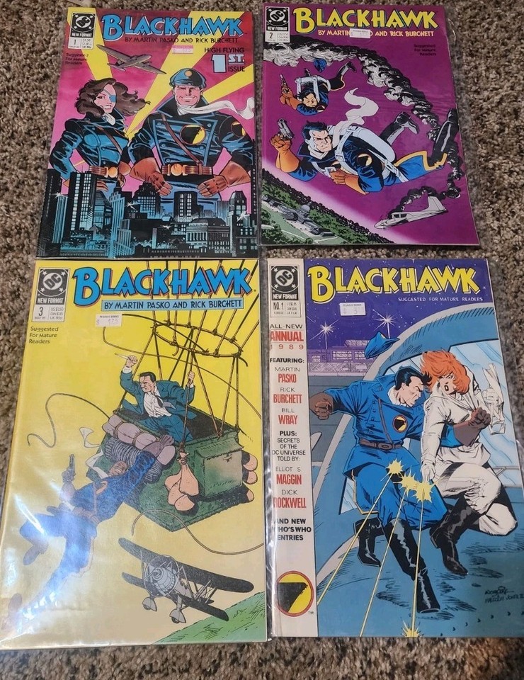 Blackhawk Comics Book Lot Of 11, Included 1-3,9,10, 12-16 | eBay