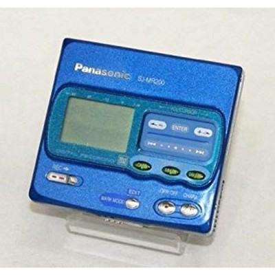 [Used] Panasonic SJ-MR200-A Portable MD Recorder Non-MDLP MiniDisc ...