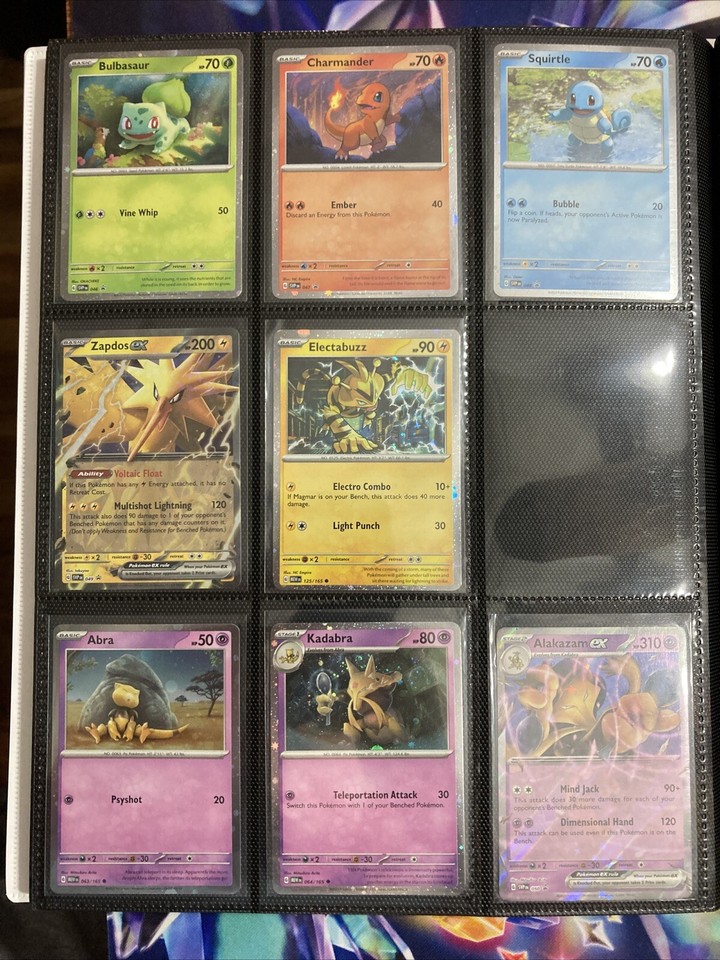 Pokemon 151 - COMPLETE & Full Reverse Set + PROMOS w Scarlet & Violet ...