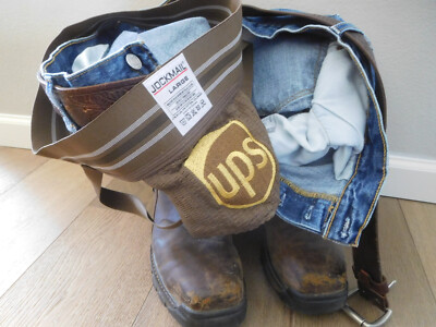 Vintage Jock Strap Rare UPS Jockstrap Brown Large L | eBay