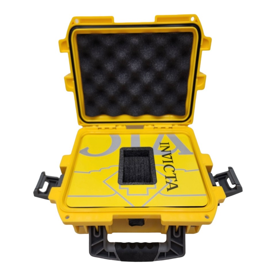 Invicta 3-Slot Impact Watch Case The Simpsons Cartoon Yellow Rare | eBay