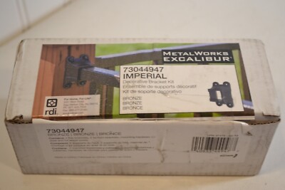 Metal Works Excalibur #73044947 Imperial Decorative Bracket Kit BRONZE ...