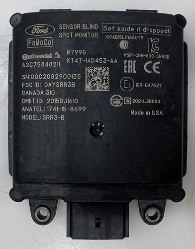 2019 2020 Ford Edge Blindspot Radar Module Left or Right Side OEM KT4T ...